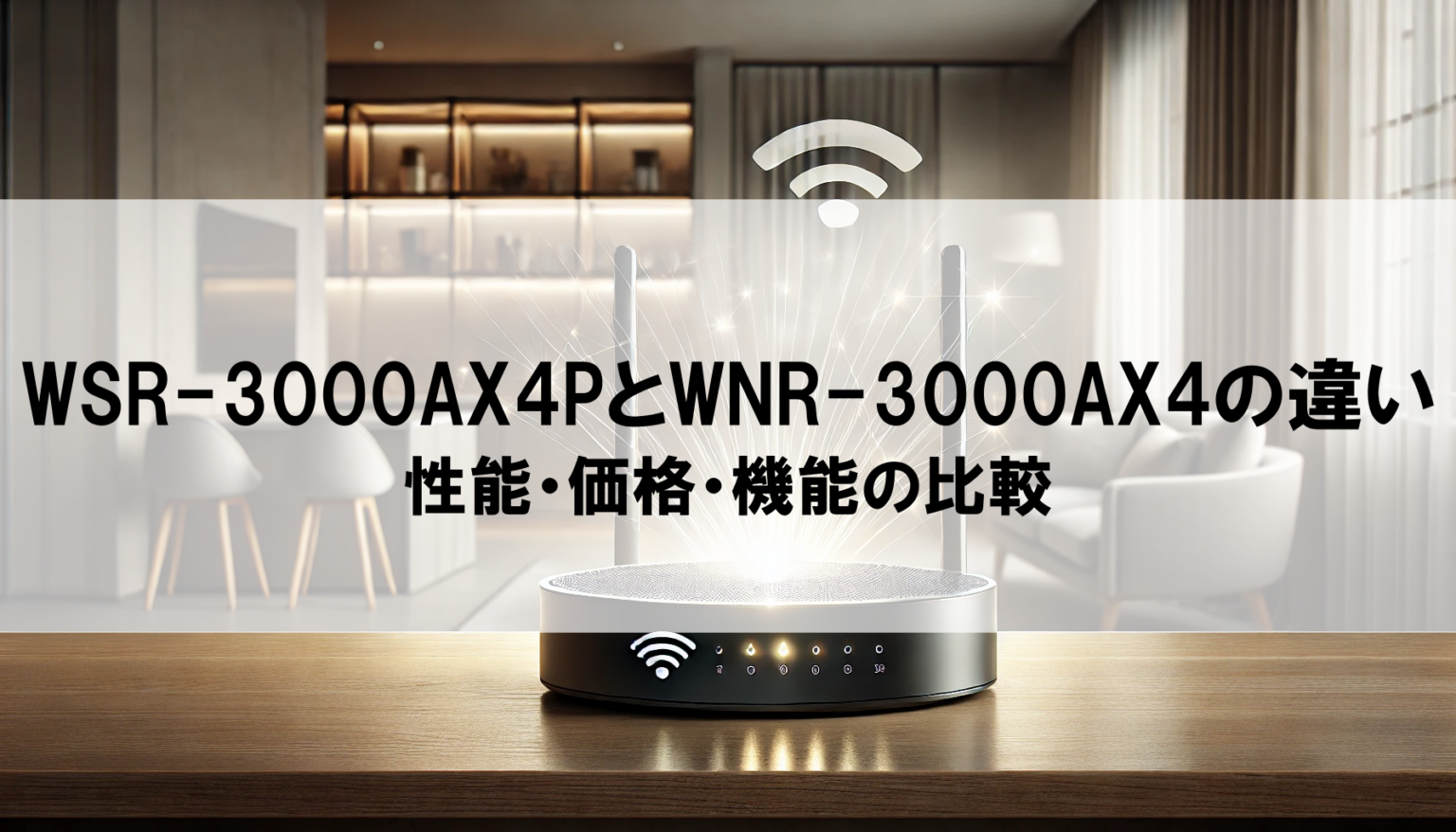 WSR-3000AX4P/NBKの違いを初心者にもわかりやすく解説｜買う前に知っておきたいポイントは？ | 違いは